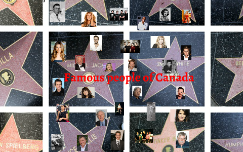 Famous people of Canada by Christina Kress on Prezi