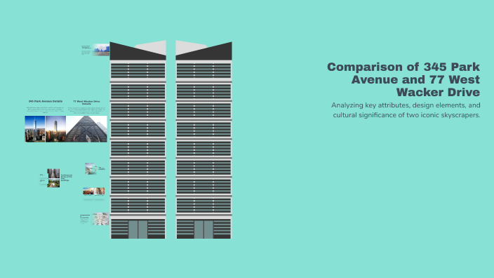 Comparison of 345 Park Avenue and 77 West Wacker Drive by Myrna ...