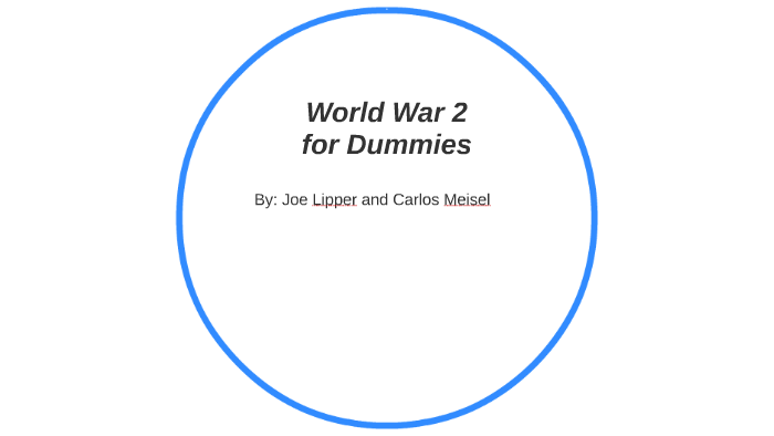 World War 2 Infographic by Joe Lipper on Prezi