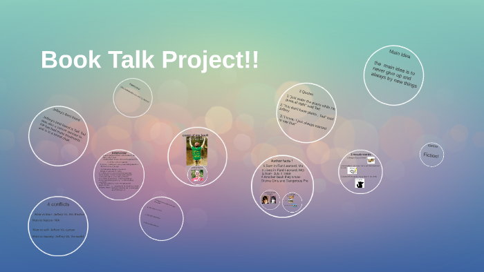 Book Talk Project! by areaha murdie on Prezi