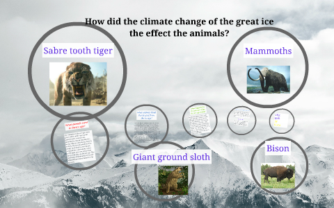The animals in the ice age were giant, sabre tooth tiger, gi by Luca J ...