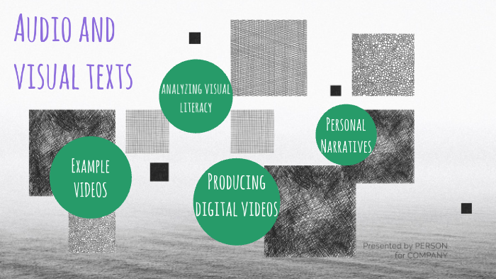 Audio and Visual Texts Infographic by Anna Lane on Prezi