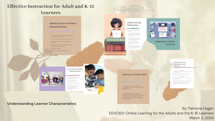 Effective Instruction for Adult and K-12 Learners by Patriona Hogan on ...