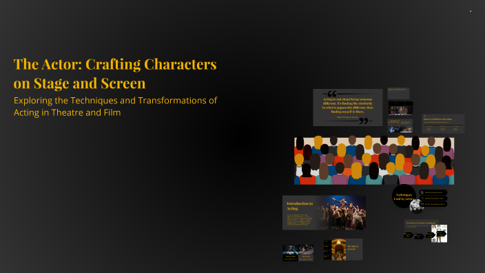 The Actor: Crafting Characters on Stage and Screen by Jermaine Rowe on ...