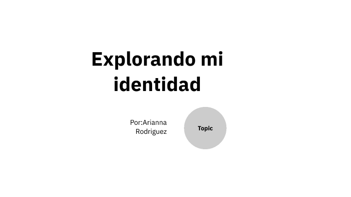 Mapa de identidad by Arianna Rodriguez on Prezi