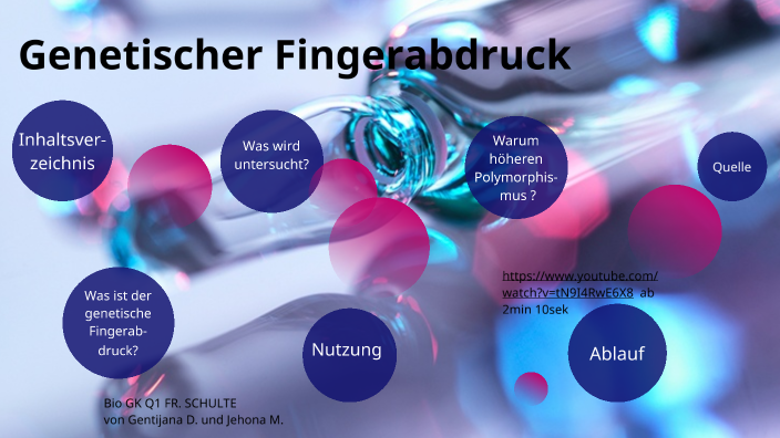 Bio - genetischer Fingerabdruck by Jehona Muja on Prezi