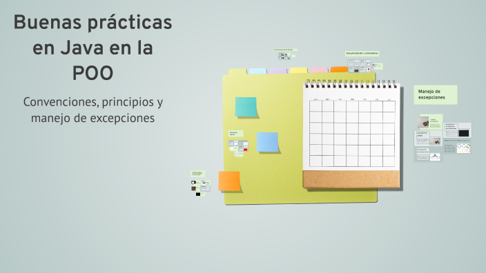 Buenas prácticas en Java en la POO by Ian11abraham Mtz on Prezi