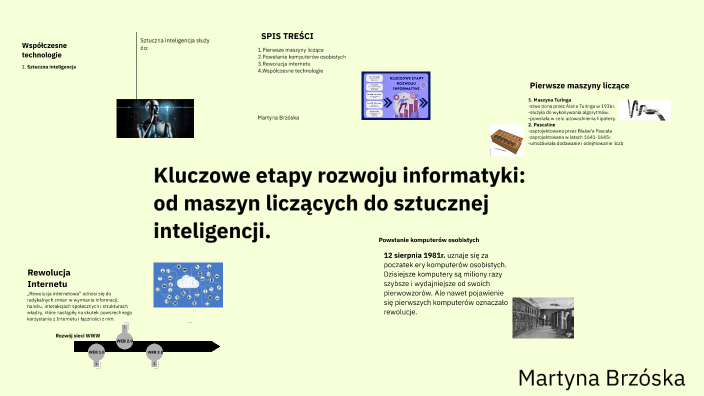1. Maszyna Turinga -stworzona przez Alana Turinga w 1936r. -służyła do ...