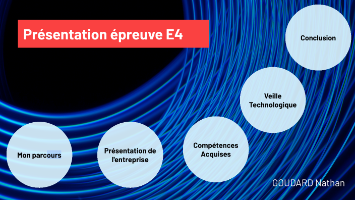 Projet E4 by Nathan Goudard on Prezi