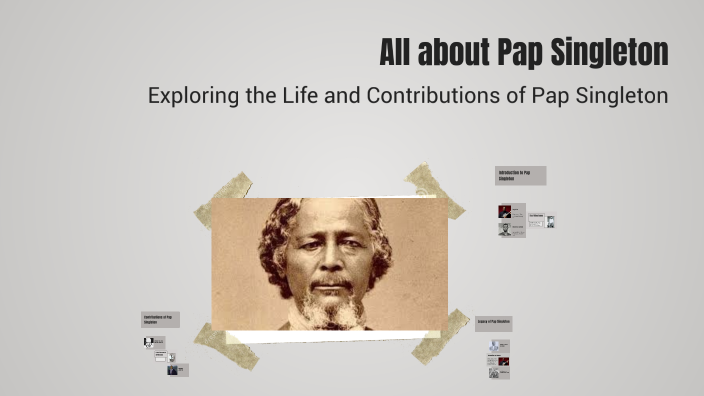 All about Pap Singleton by Ellie Angelo on Prezi
