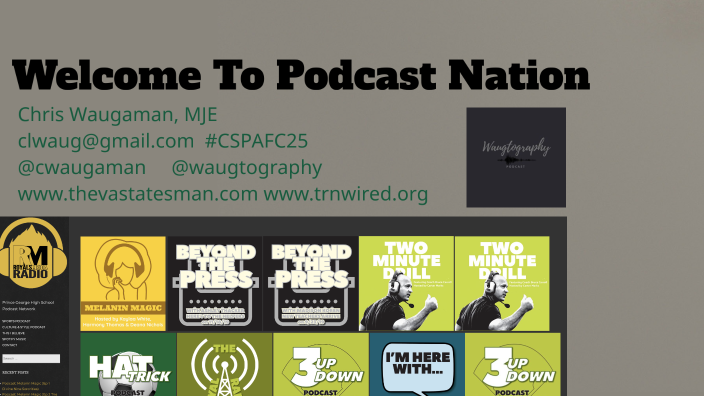 PODCAST Nation THE KEY TO GREAT PODCASTS by Prezi Guru on Prezi