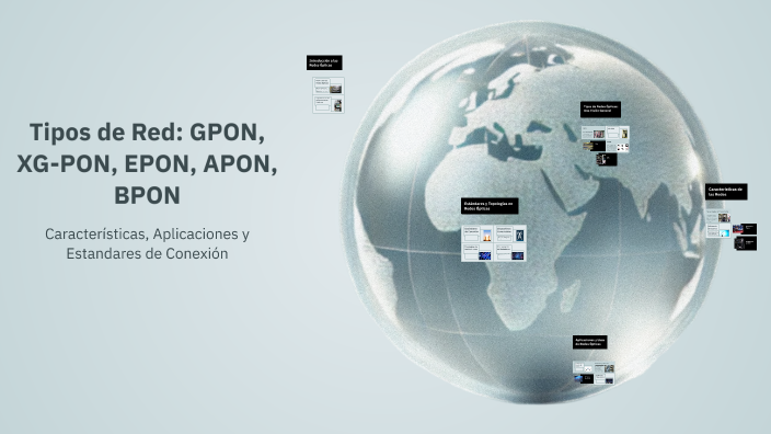 Tipos de Red: GPON, XG-PON, EPON, APON, BPON by Kevin Sanchez on Prezi