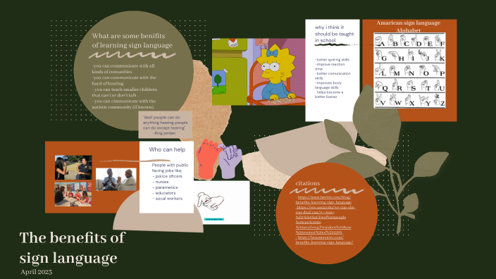 the benefits of sign language by Klowie Smith on Prezi