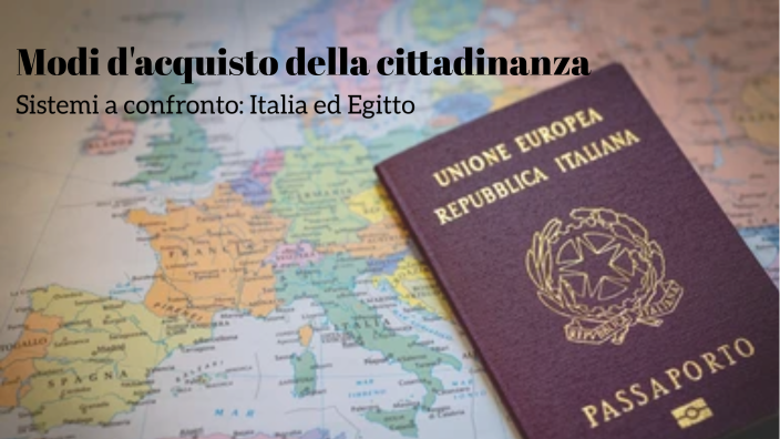 Modi d’acquisto della cittadinanza by Maria Pia Saitta on Prezi