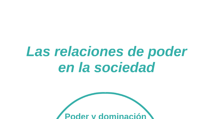 Las relaciones de poder en la sociedad by Nahiara Cáceres Las relaciones de poder en la sociedad by Nahiara Cáceres