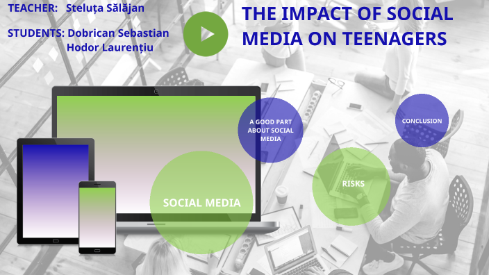 THE IMPACT OF SOCIAL MEDIA ON TEENAGERS by Sebastian Dobrican on Prezi