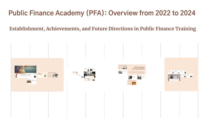 Public Finance Academy (PFA): Overview from 2022 to 2024 by Jeton Dauti ...