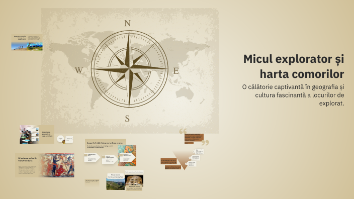 Micul explorator și harta comorilor by ALINA ANTOCHE on Prezi