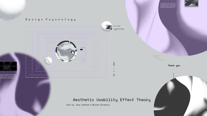 Aesthetic Usability Effect Theory by emar alwaked on Prezi
