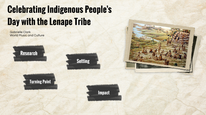 Celebrating Indigenous People's Day with the Lenape Tribe by Gabrielle ...