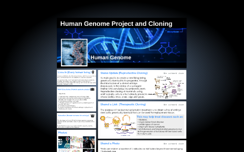Human Genome Project and Cloning by on Prezi