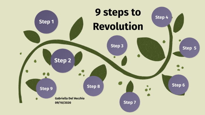 9 steps to revolution by Gabriella Del Vecchio on Prezi