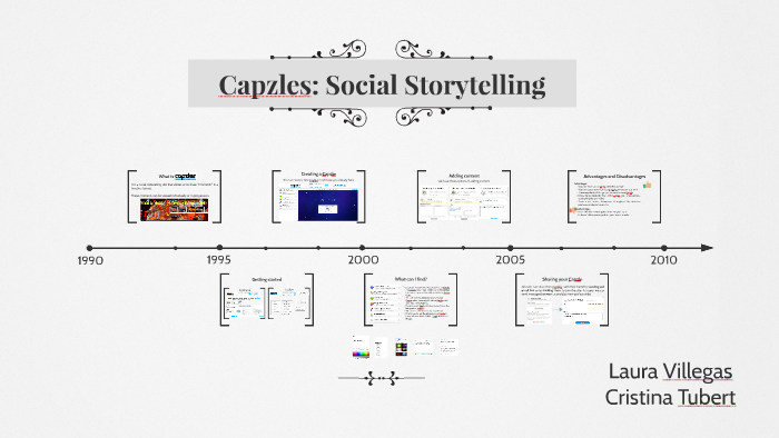 Capzles: Social Storytelling by Cristina Tubert on Prezi