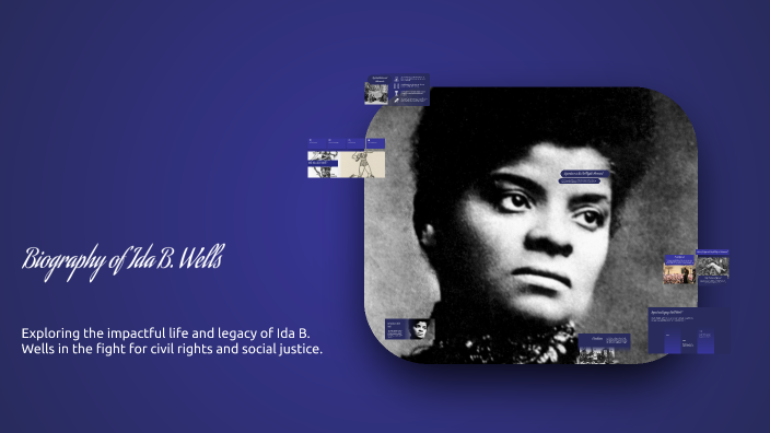 Biography of Ida B. Wells: A Trailblazer in Civil Rights by Lizia Osei ...