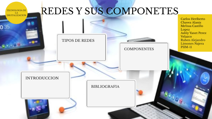 Tipos De Redes Y Componentes by Ashly Velazco on Prezi