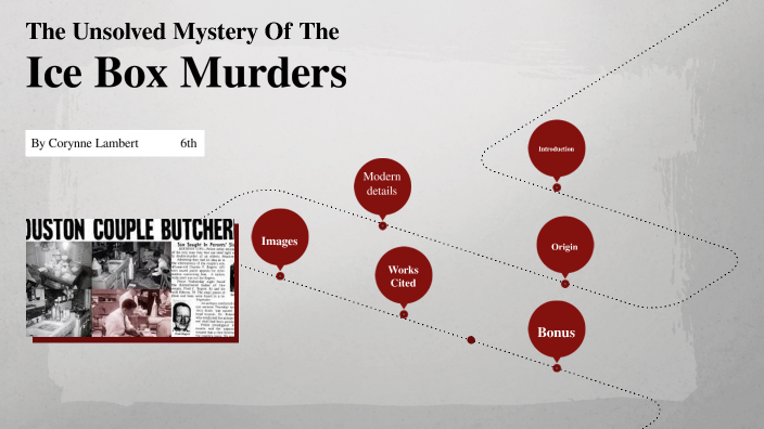 The Unsolved Mystery Of The Ice Box Murders by Corynne Lambert on Prezi