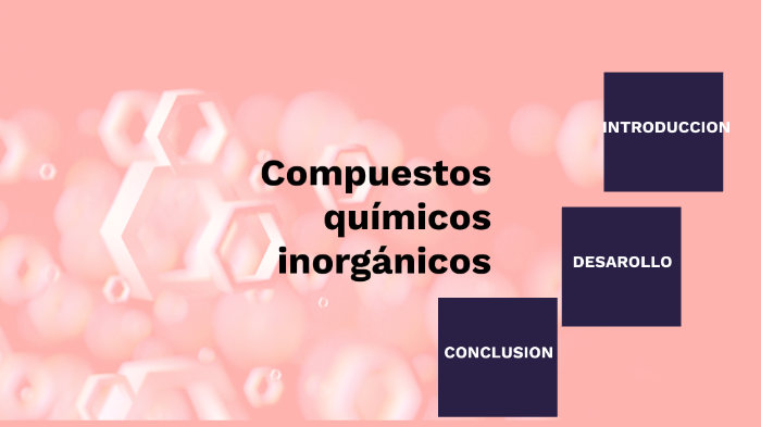 Compuestos quimicos inorganicos by Mariana Cerda on Prezi