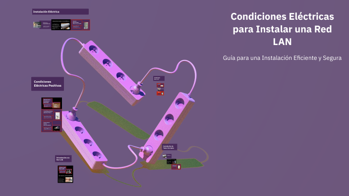 Condiciones Eléctricas para Instalar una Red LAN by Humberto Román ...