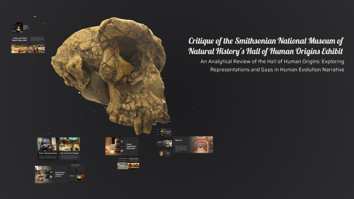 Critique of the Smithsonian National Museum of Natural History’s Hall ...