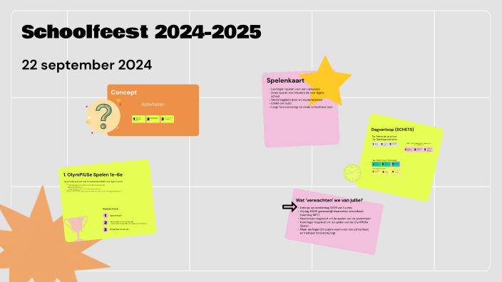 Schoolfeest 2024-2025 by Josefine Vanhille on Prezi