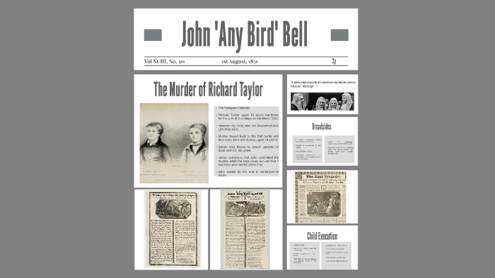 John 'Any Bird' Bell by Demi Laing on Prezi