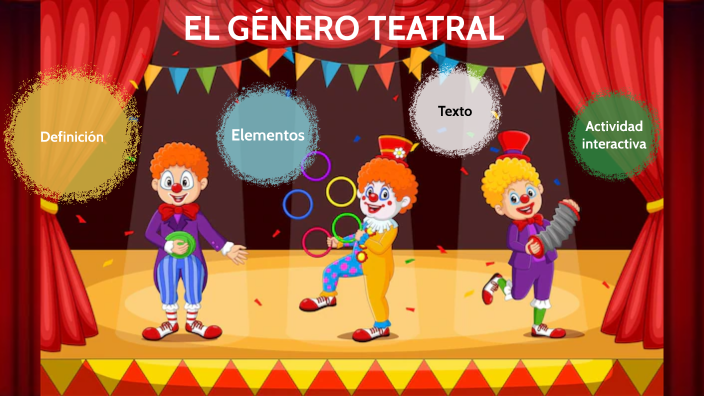 EL GÉNERO TEATRAL by Liz Llauca on Prezi