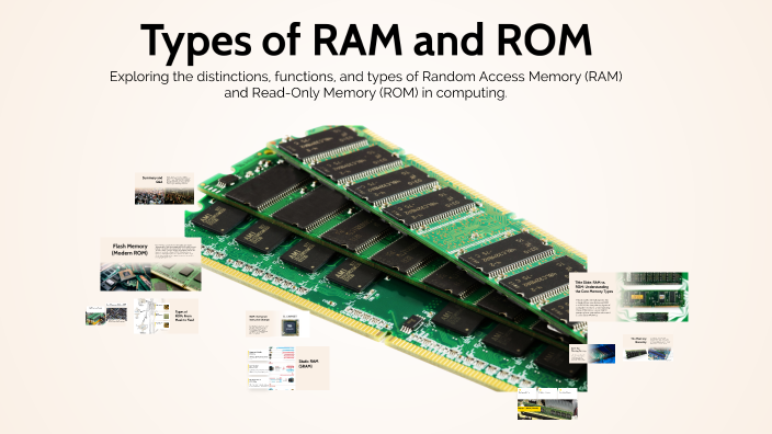 Types of RAM and ROM by Meriem Benaissa on Prezi