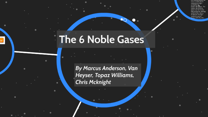 The 6 Noble Gases by Marcus Anderson on Prezi