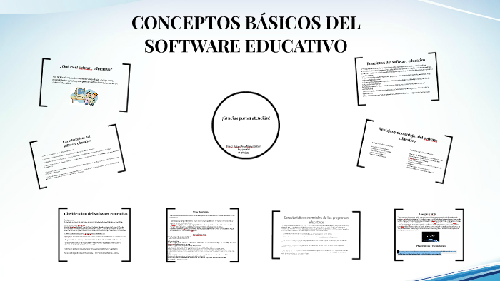 CONCEPTOS BÁSICOS DEL SOFTWARE EDUCATIVO by Ana Buzany on Prezi