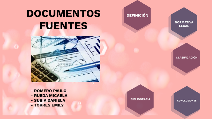DOCUMENTOS FUENTES by Micaela Rueda on Prezi