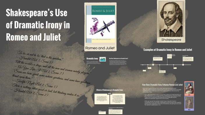 Shakespeare’s use of dramatic irony in Romeo and Juliet. by Vedesh ...