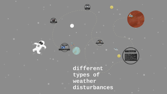 diffrent types of weather disturbances by canary sgs on Prezi