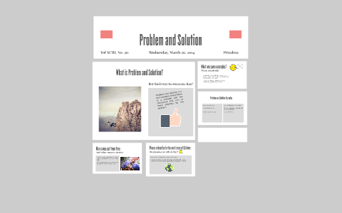 Problem and Solution by Angela Roundy on Prezi