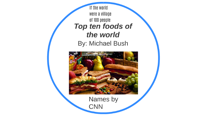 Top ten foods of the world by Michael B on Prezi