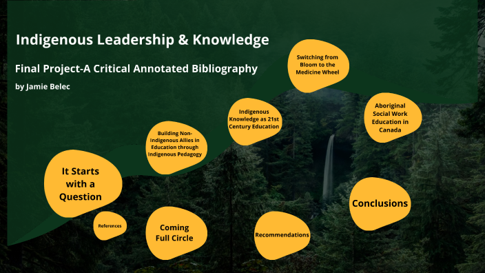 Indigenous Leadership & Knowledge by Jamie Belec on Prezi