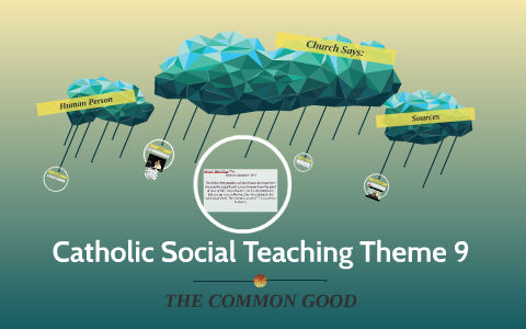 Catholic Social Teaching: Common Good by LP OC on Prezi