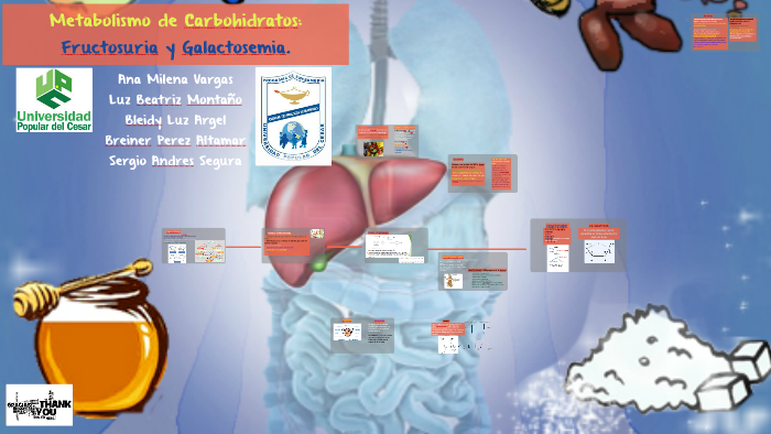 Metabolismo de Carbohidratos: Fructosuria y Galactosemia. by Ana Vargas ...
