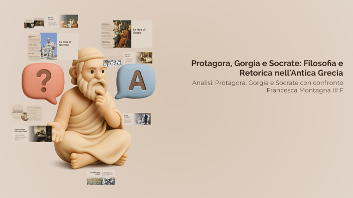 Protagora, Gorgia e Socrate: Filosofia e Retorica nell'Antica Grecia by ...