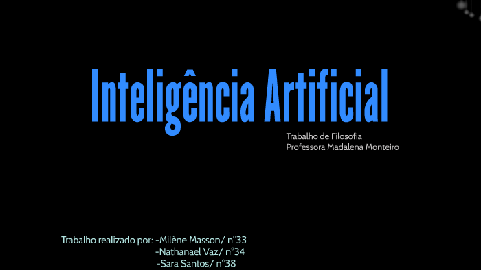 A evolução da Inteligência Artificial by Milène Masson on Prezi