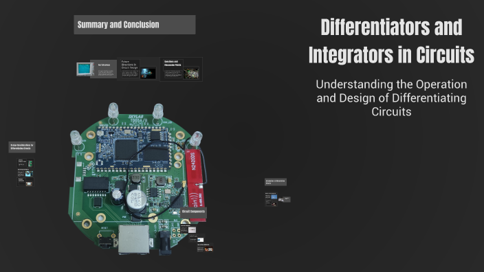 Differentiators and Integrators in Circuits by Patrace dayuday on Prezi
